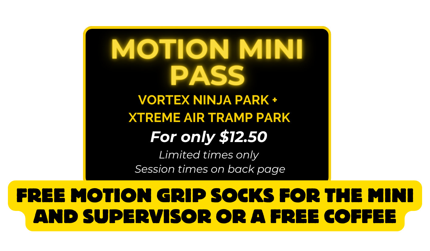 Motion Mini Pass for our smallest customers!